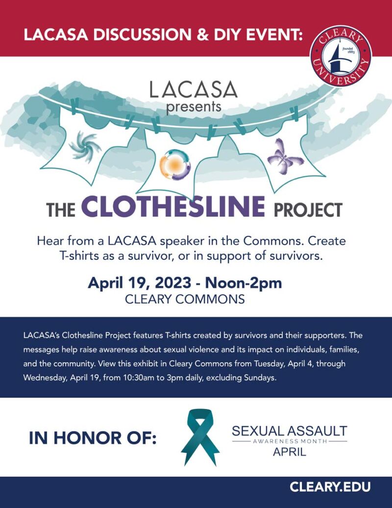 Clothesline Project - Lacasa Center