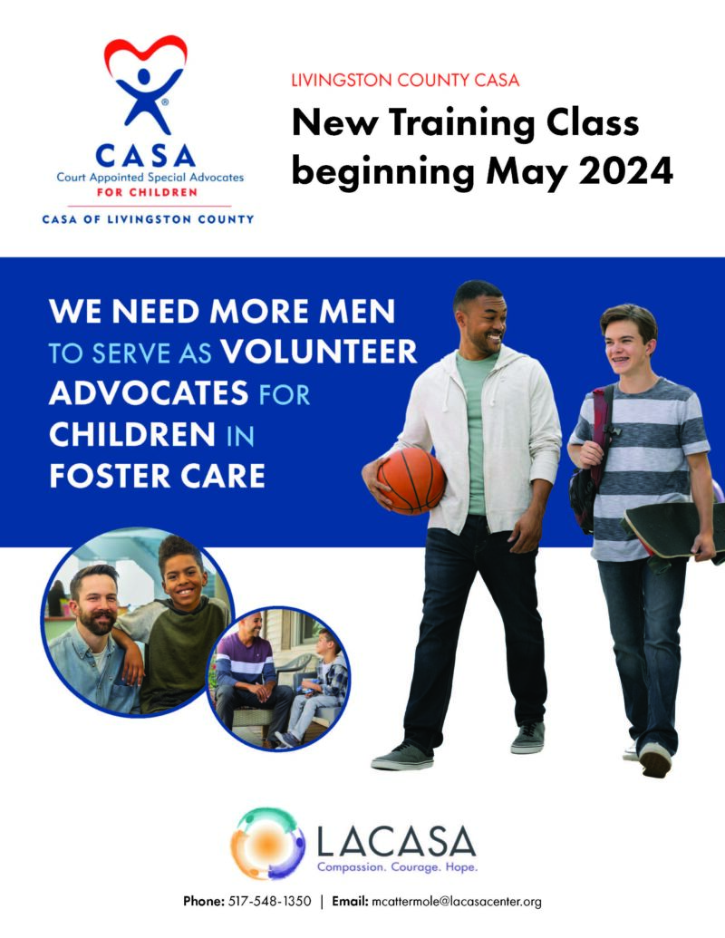 Volunteer for CASA - Lacasa Center